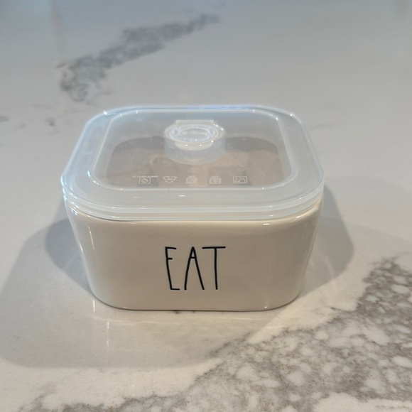 Rae Dunn | Kitchen | Rae Dunn White Food Storage Container | Poshmark